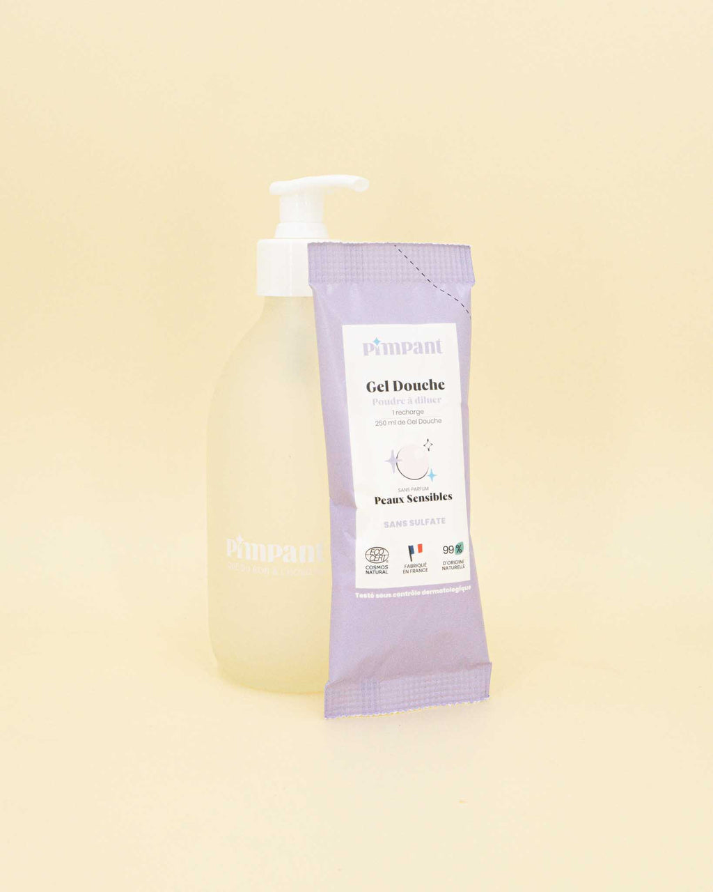 Gel douche - Sans parfum - Bouteille & Recharge